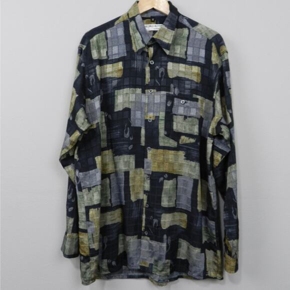 Vintage | Shirts | Vintage 9s Georg Roth Of Germany Shirt Mens L ...